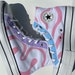 Custom Pastel Wavy Platform Converse - Etsy
