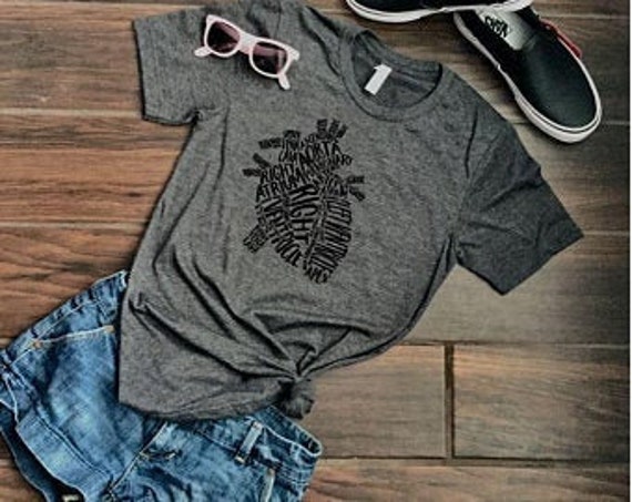 Heart Word SVG | Etsy