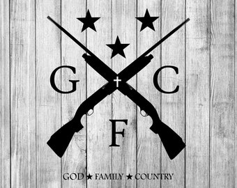 God Family Country - Etsy