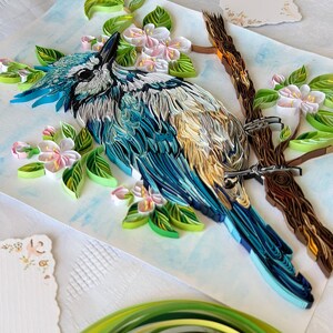 Paper Quilling, Paper Art, Crafts, Trending, Bird Art, Wall Art, Paper ...