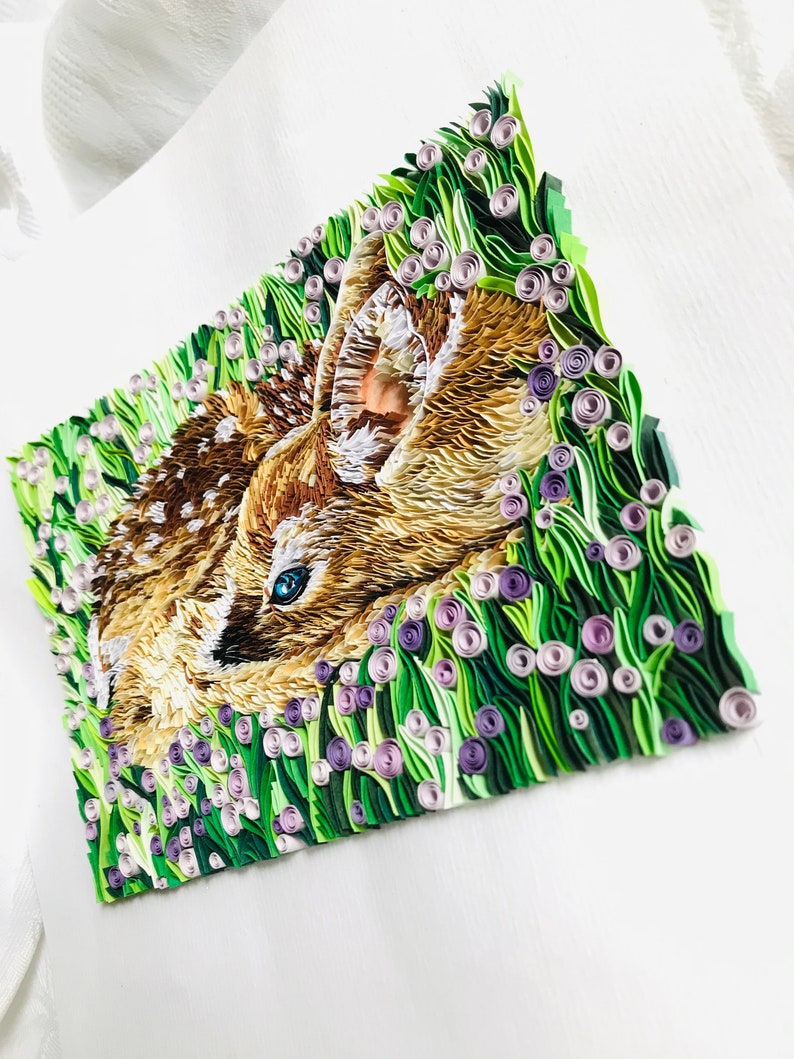 Deer, Paper Quilled Art, Paperart, Craft, Home Deco, Diy Gifts ...