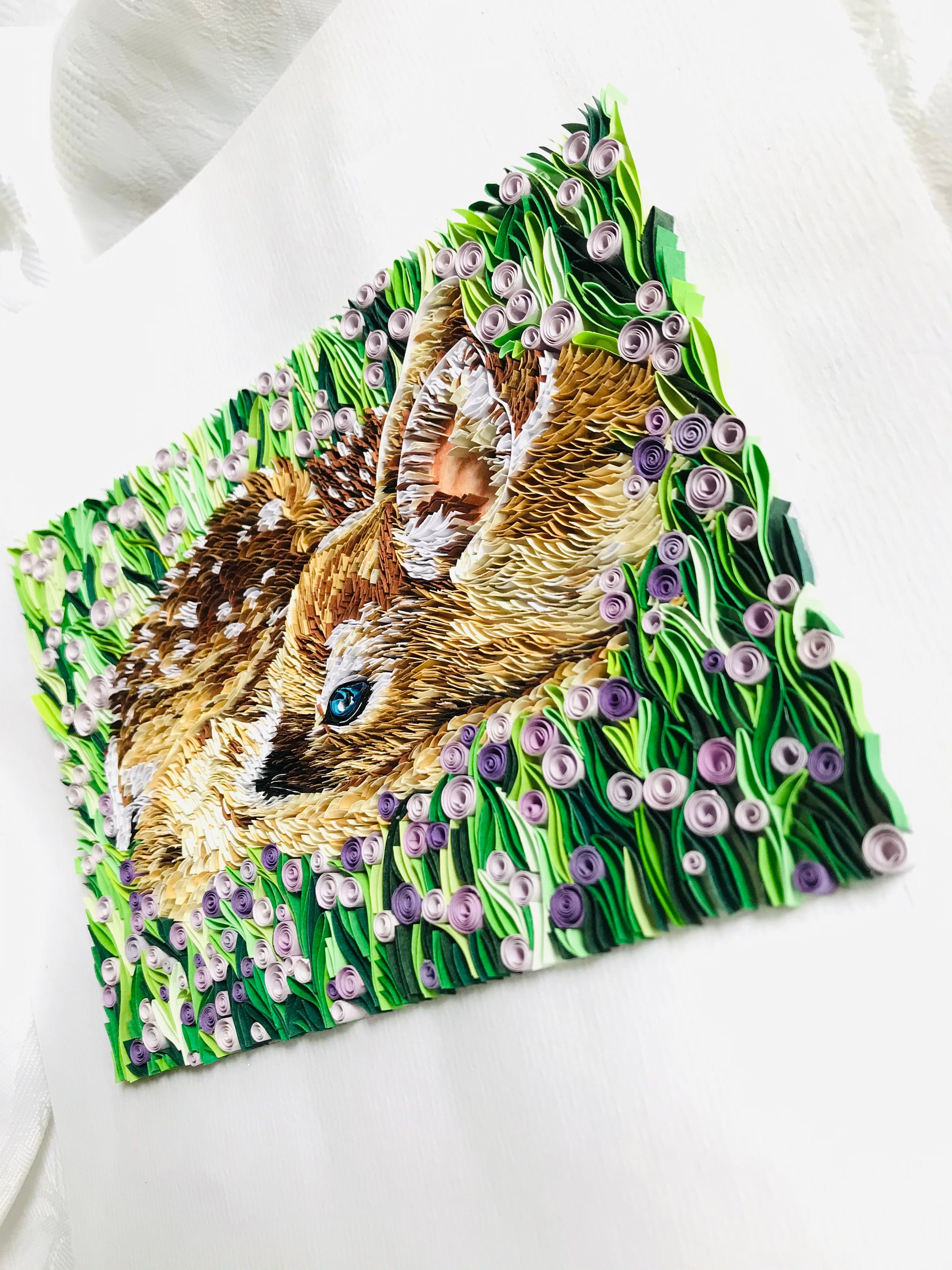 Deer, Paper Quilled Art, Paperart, Craft, Home Deco, Diy Gifts ...