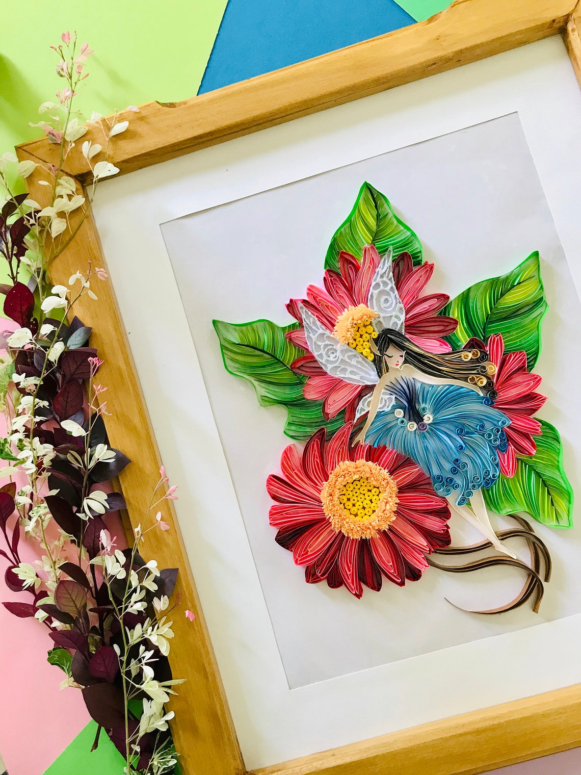 Quilling Paper Wall Art Paper Art Paper Craft Gift Gift - Etsy