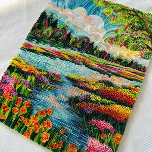 Paper Quilling, Scenic Wall Art, Crafts, Scenic, Scenery, Paper Art ...