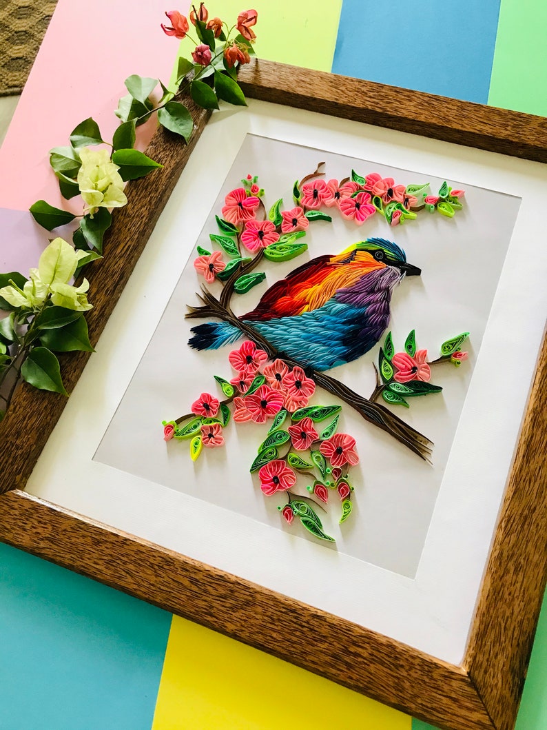 Quilling Paper Birthday Gift Anniversary Gift Gift for - Etsy