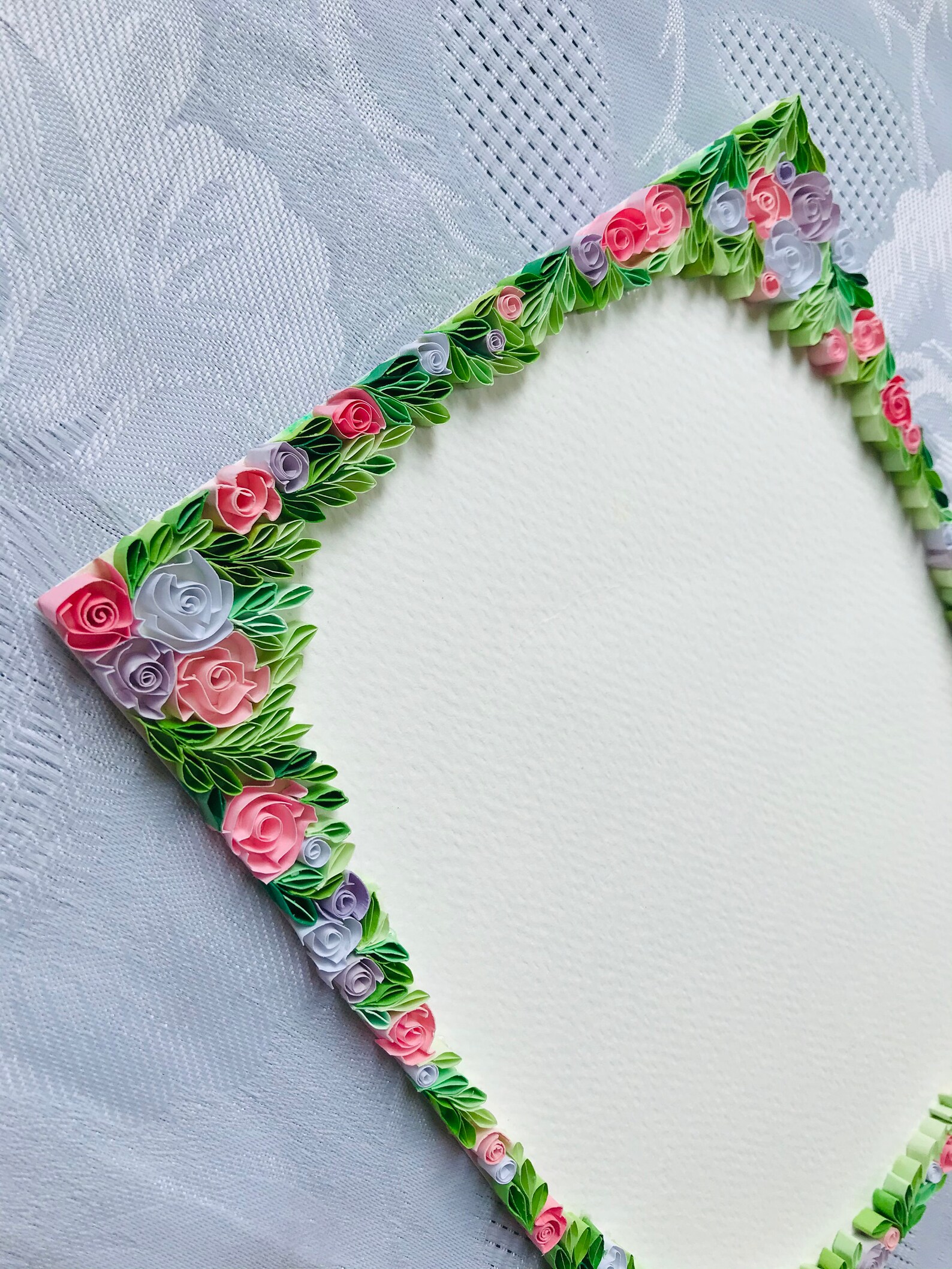 Paper Quilling Art Paper Art Greeting Cards Border Designs - Etsy