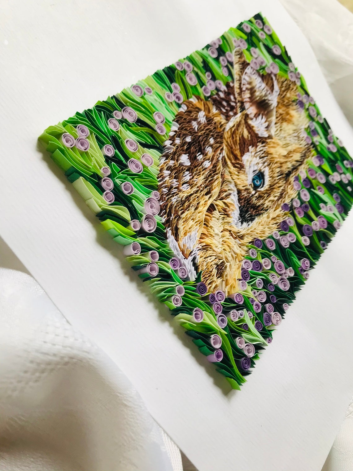 Deer, Paper Quilled Art, Paperart, Craft, Home Deco, Diy Gifts ...