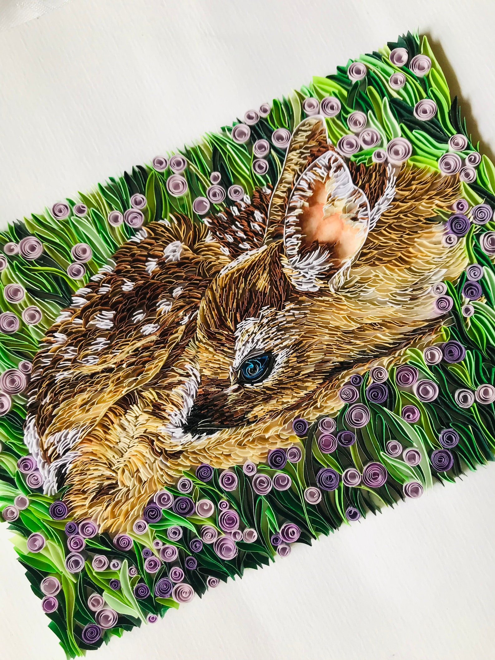 Deer, Paper Quilled Art, Paperart, Craft, Home Deco, Diy Gifts ...