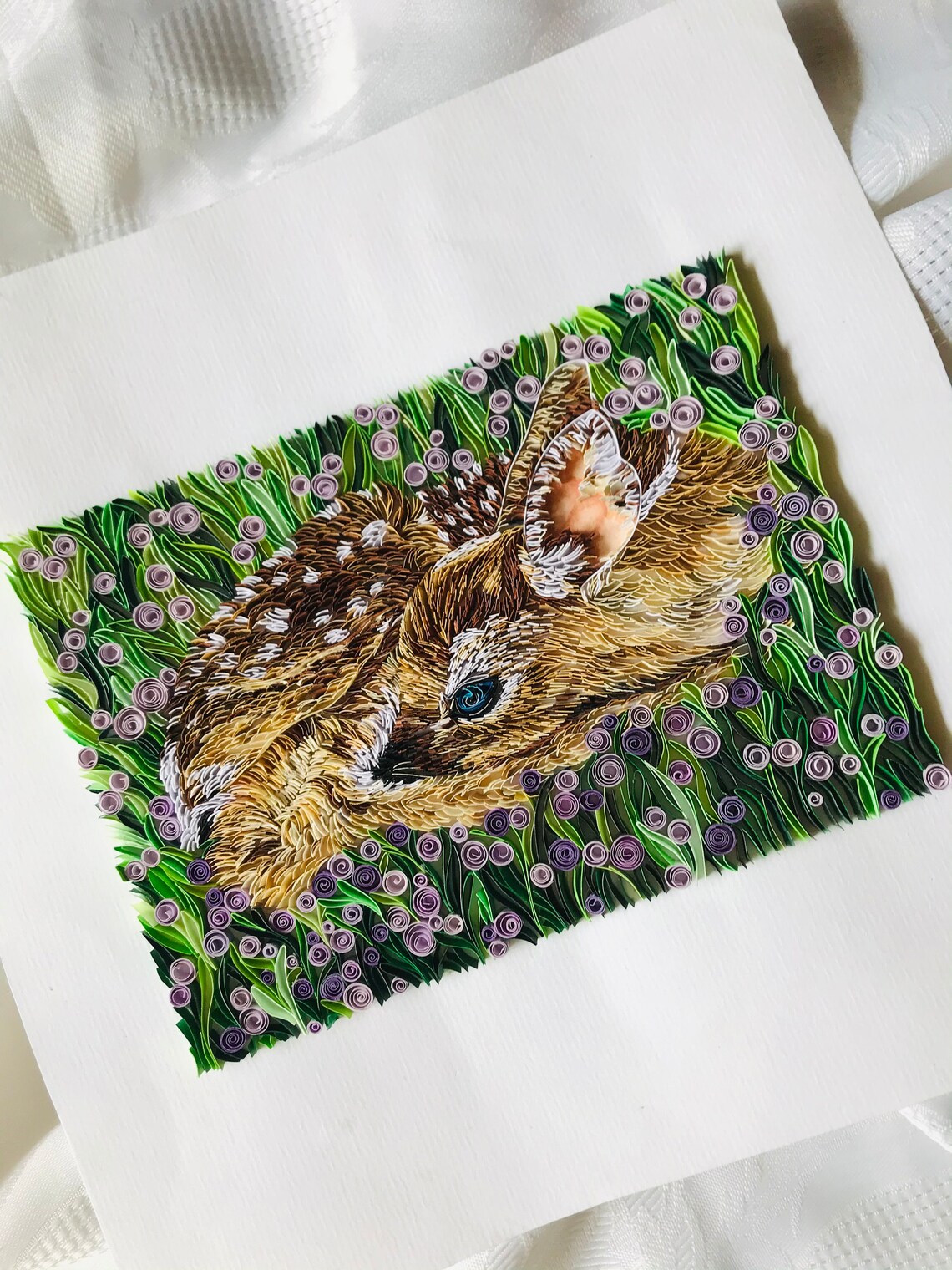 Deer, Paper Quilled Art, Paperart, Craft, Home Deco, Diy Gifts ...