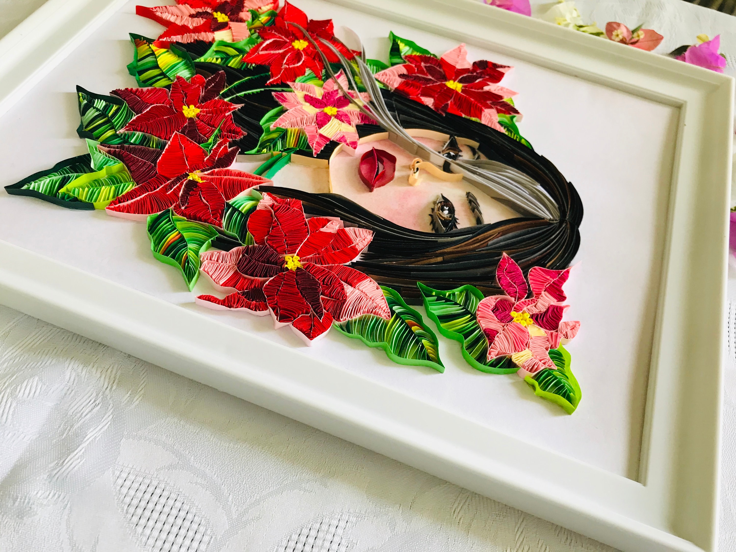 Quilling Paper, Birthday Gift, Anniversary Gift, Gift for Friend, for ...