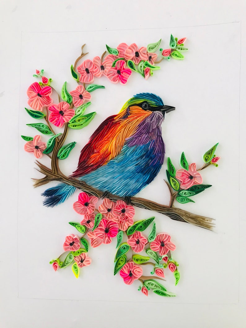 Quilling Paper Birthday Gift Anniversary Gift Gift for - Etsy