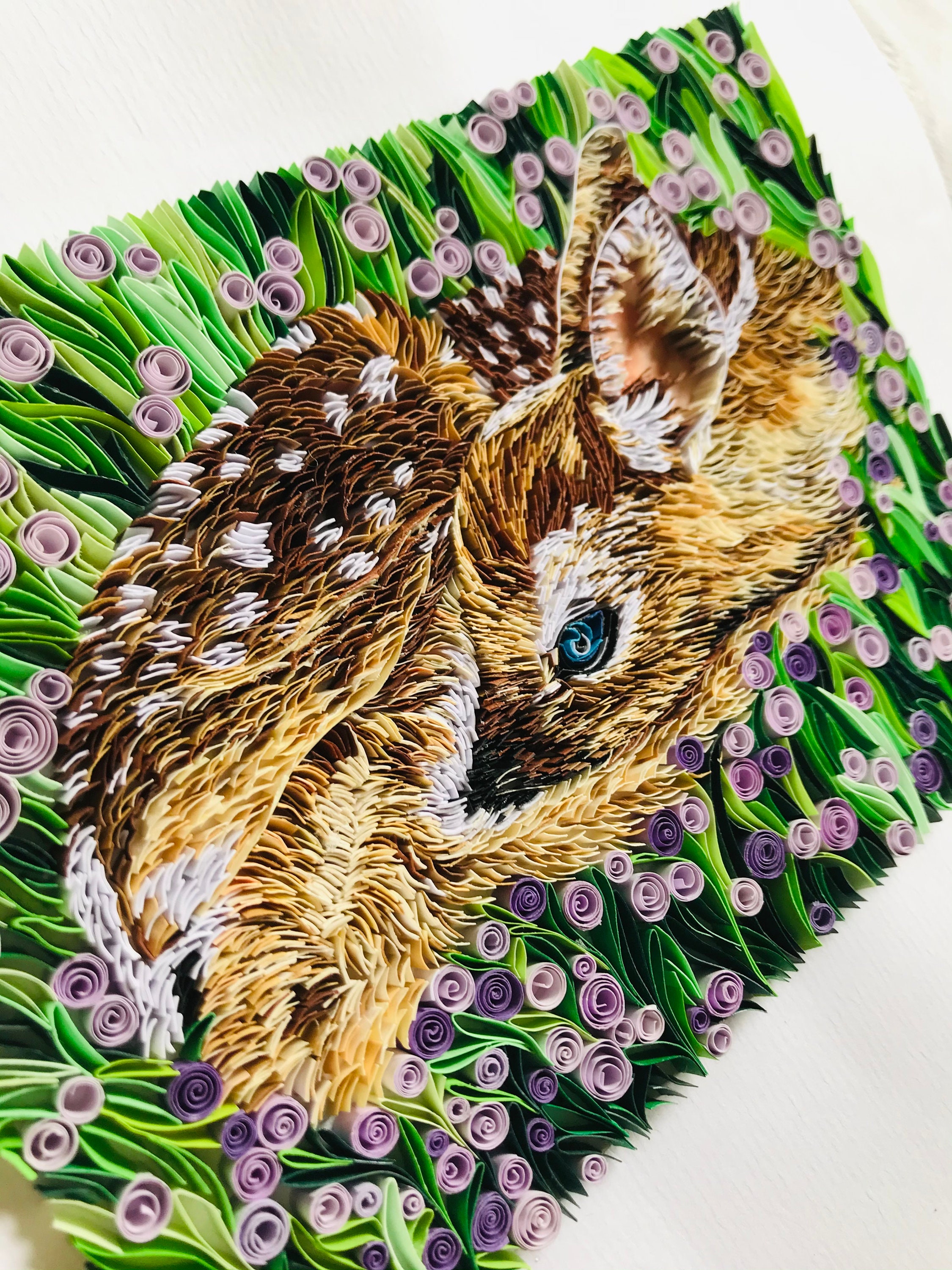 Deer, Paper Quilled Art, Paperart, Craft, Home Deco, Diy Gifts ...