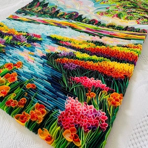 Paper Quilling, Scenic Wall Art, Crafts, Scenic, Scenery, Paper Art ...