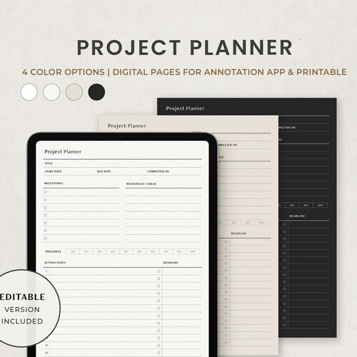 To Do List Bundle Digital Planner Template for Goodnotes on - Etsy
