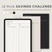 52 Week Savings Challenge, Weekly Money Challenge Tracker Digital ...