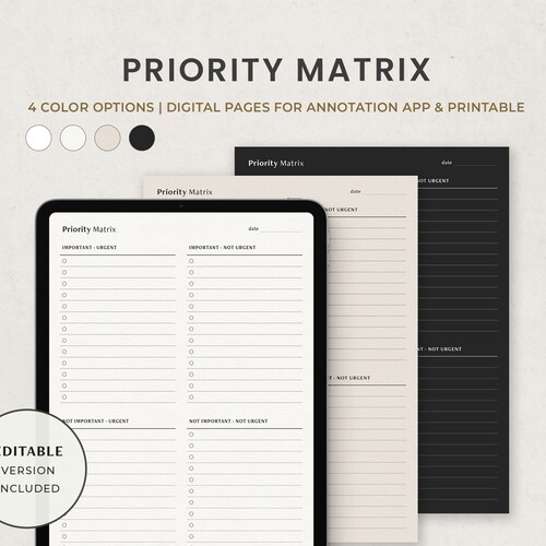 To Do List Bundle Digital Planner Template for Goodnotes on - Etsy