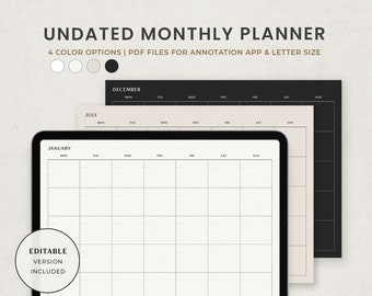 Monthly Expenses Bill Tracker Budget Digital Planner - Etsy