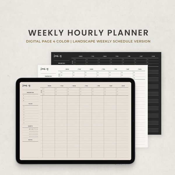 Weekly Schedule - Etsy