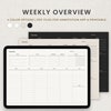 Daily Planner, Hourly Schedule Digital Template for Goodnotes on Ipad ...