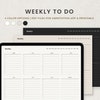 Simple Weekly Planner Digital Template for Goodnotes Notability iPad ...