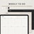 Simple Weekly Planner Digital Template for Goodnotes Notability iPad ...