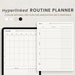 Daily Weekly Routine Planner Morning Afternoon Night Habit - Etsy