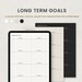 Routine Planner, Daily Weekly Habit Tracker Digital Planner Template ...