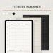 Fitness Planner Template, Digital Weekly Workout Health Meal Planner ...