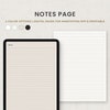 Half Hour Weekly Schedule, Study Digital Planner Template for Goodnotes ...