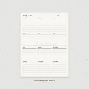 Yearly Planner 2025, Goodnotes to Do List Template for School Wall ...