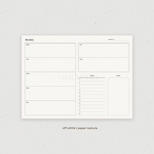 Simple Weekly Planner Digital Template for Goodnotes Notability iPad ...