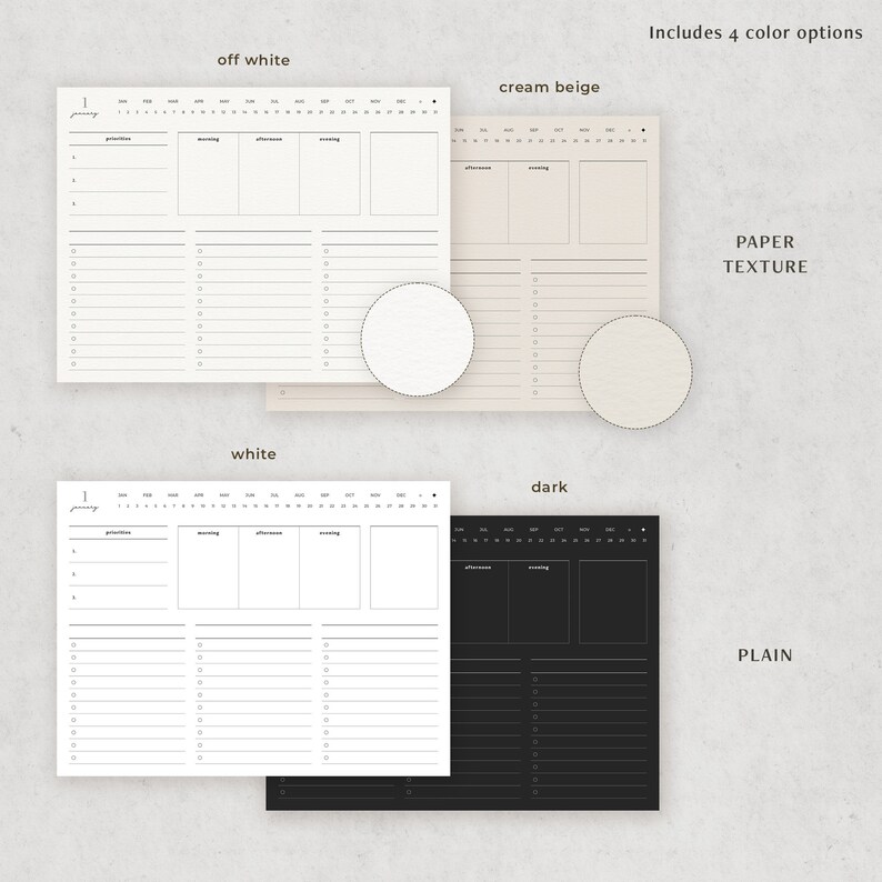Daily to Do List Digital Planner for Goodnotes on Ipad Simple - Etsy