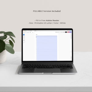 Checklist Template Editable Printable, to Do List Digital Planner for ...