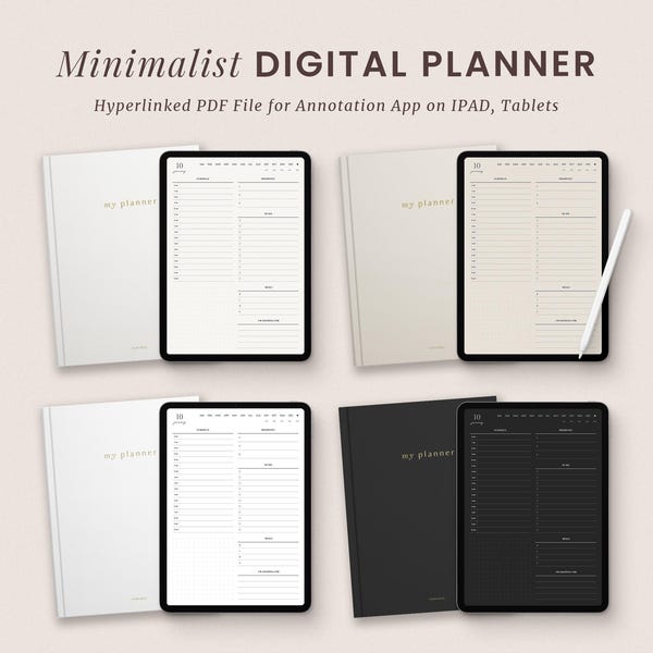 iPad Mini Planner - Etsy
