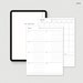 Undated Weekly Digital Planner, Goodnotes Planner, iPad Journal ...