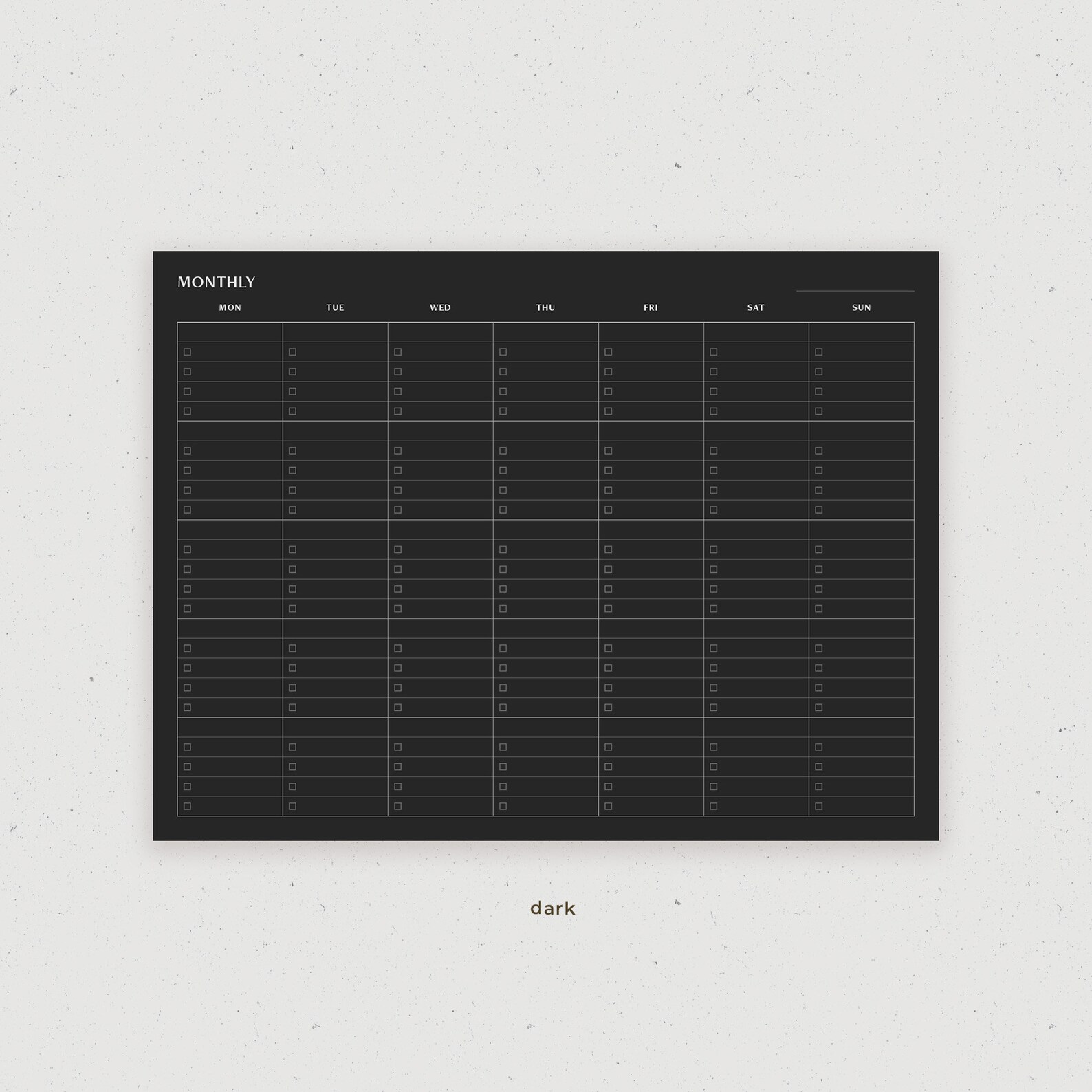 Monthly Checklist Calendar, Monthly Bill Calendar Digital Planner ...