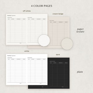 Monthly Expenses, Daily Expense Tracker, Landscape Digital Bill Payment ...