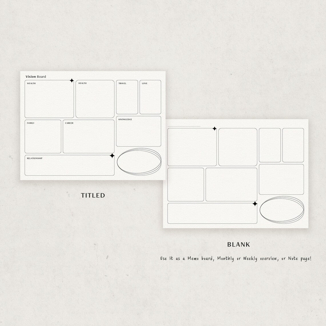 Vision Board Dream Board Bucket List Affirmation Law of - Etsy