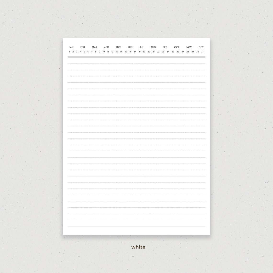 Daily Journal Daily Notes Daily Digital Paper Planner - Etsy