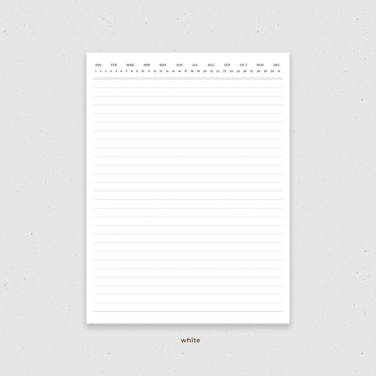 Daily Journal Daily Notes Daily Digital Paper Planner - Etsy