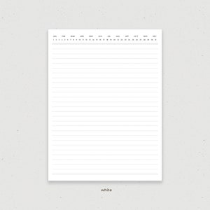 Daily Journal, Daily Notes, Daily Digital Paper Planner Template for ...