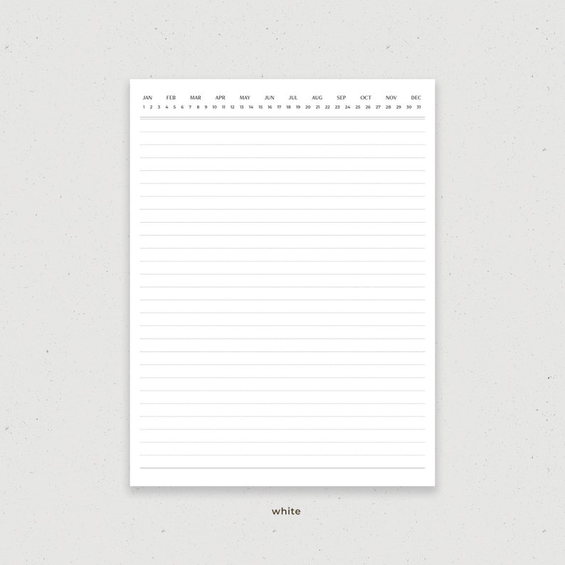 Daily Journal Daily Notes Daily Digital Paper Planner - Etsy