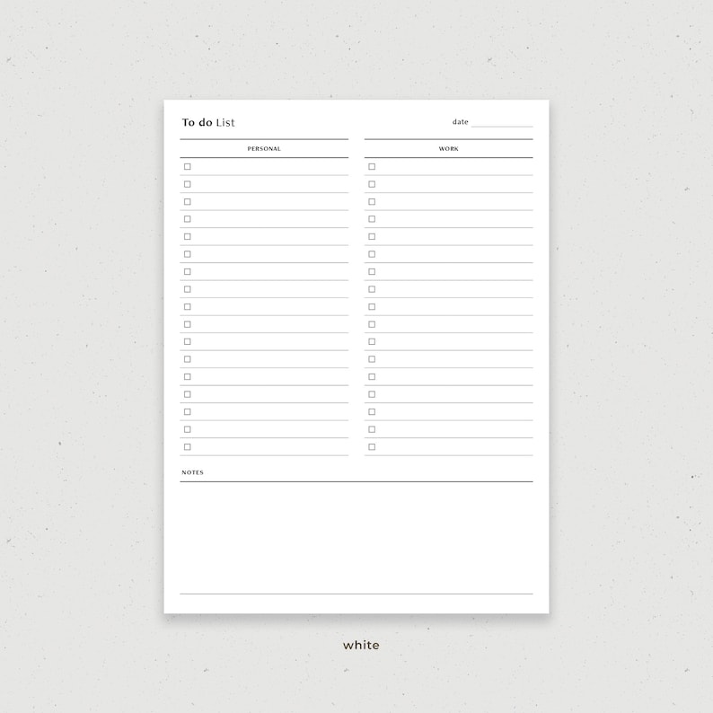 To Do List Digital Planner Template for Ipad Goodnotes Daily | Etsy
