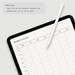 Half Hour Weekly Schedule, Goodnotes Weekly Planner Template, Digital ...