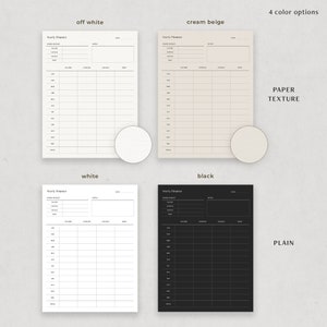 Yearly Finance, Annual Financial Overview, Yearly Budget Planner ...