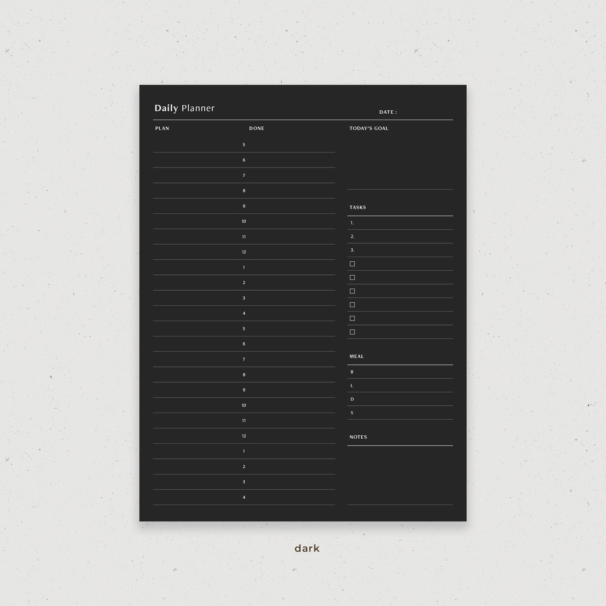 24 Hour Daily Planner, Hourly Schedule, Time Blocking, Daily to Do List ...