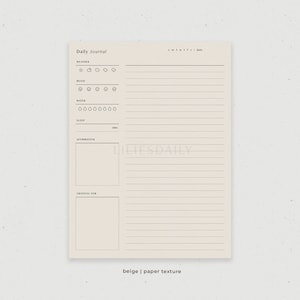 Digital Journal Template for Goodnotes Notability Ipad, Digital Inserts ...