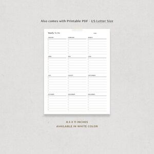 Yearly Planner 2025, Goodnotes to Do List Template for School Wall ...