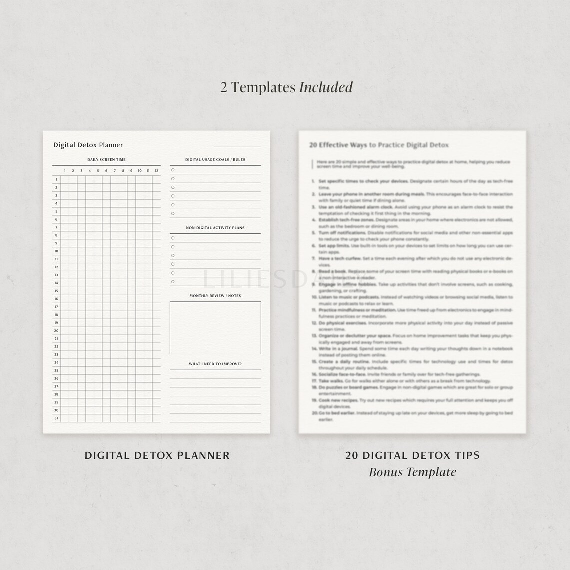 Digital Detox Challenge, Screen Time Tracker, Digital Detox Tips ...