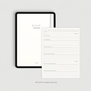 Digital Gratitude Journal, Goodnotes Self Care Daily Journal for Ipad ...